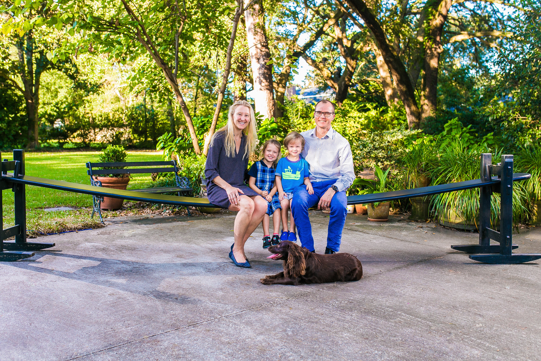 16ft. Joggling Board Set – Old Charleston Joggling Board Co.